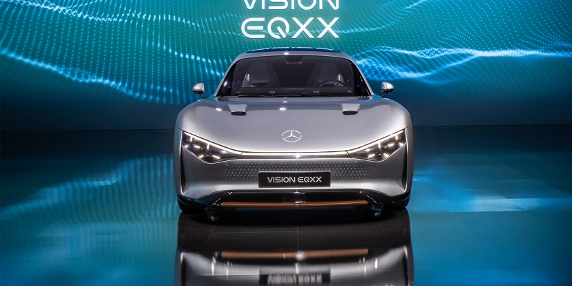 Mercedes Vision EQXX concept crosses the 1,000 km threshold too - ArenaEV