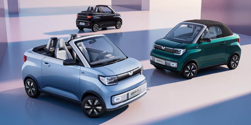 GM launches a small, convertible city car in China - ArenaEV