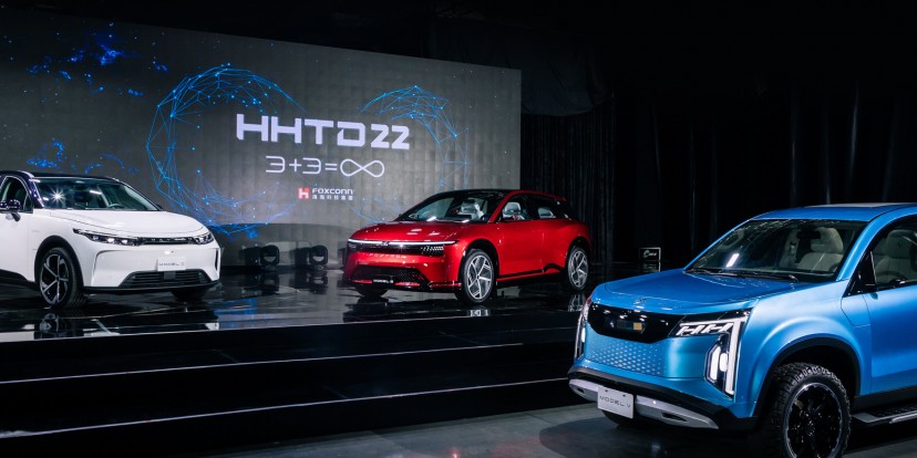 Hon Hai (Foxconn) showcases two prototype EVs and one that's production ...