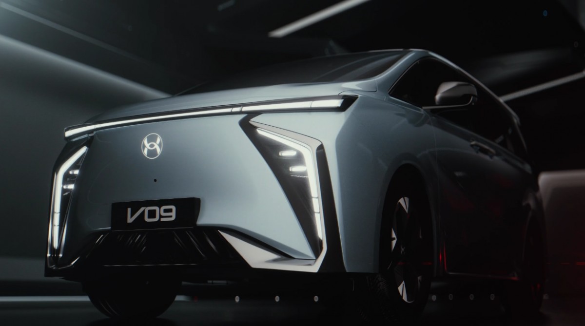Hycan 09 is an electric MPV with over 750 km of range and polarizing looks - ArenaEV