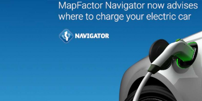 MapFactor Navigator now shows charging stations on your route - ArenaEV