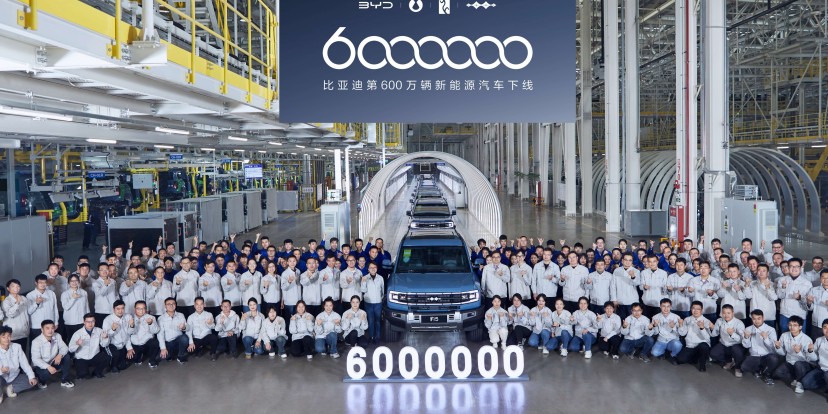 BYD celebrates 6 millionth electrified car rolling off assembly - ArenaEV