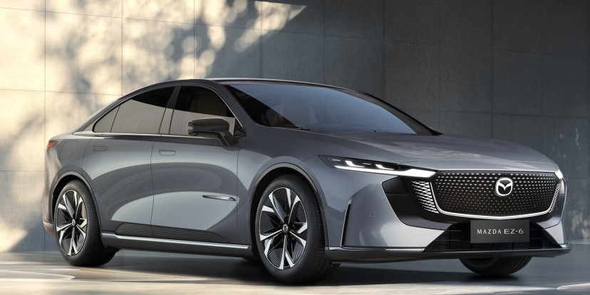 Mazda announces electric EZ-6 sedan and ARATA crossover SUV concept ...