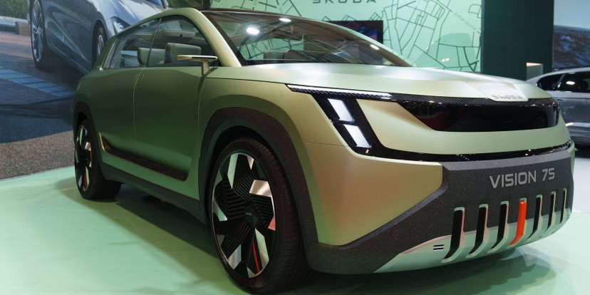 Skoda Vision 7S interior, design and features review - ArenaEV