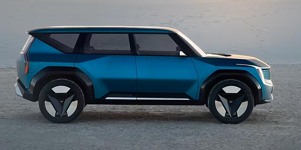 Kia EV9 pictures, official photos