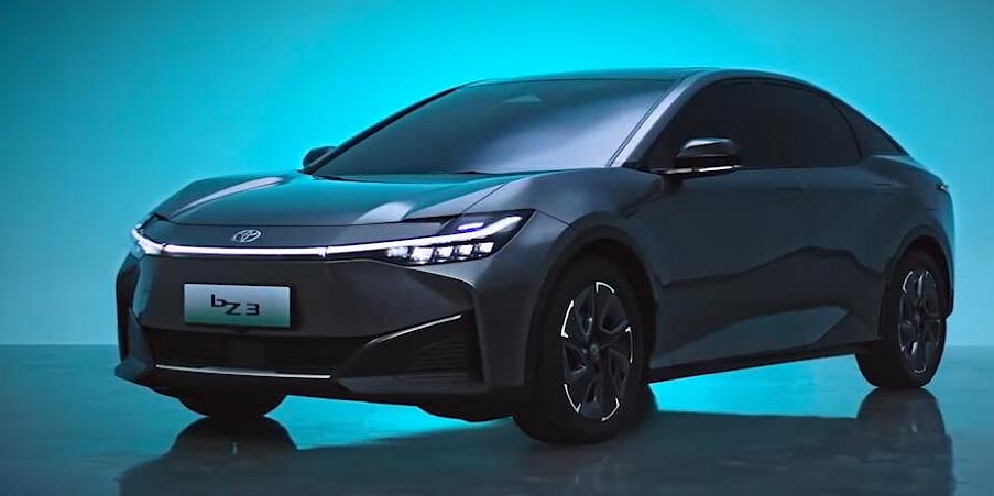 Toyota bZ3 pictures, official photos